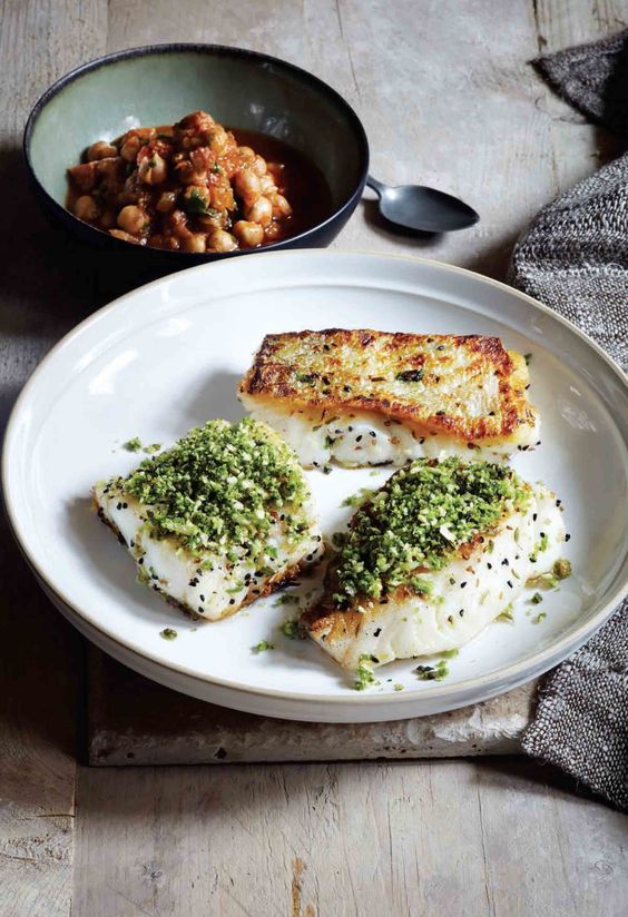 Vivek Singh's Baked Cod With Green Spices - The Wordrobe