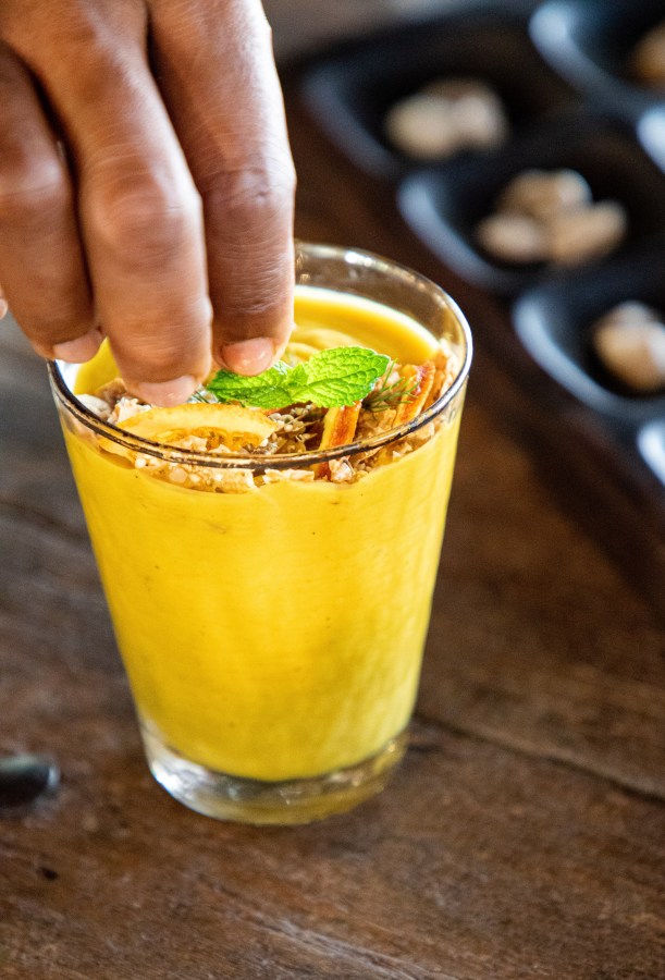 Spiced Pumpkin, Coconut & Orange Lassi - The Wordrobe